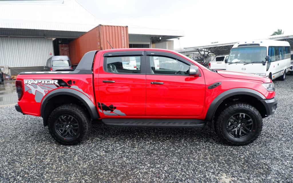export ford raptor doble cab pickup